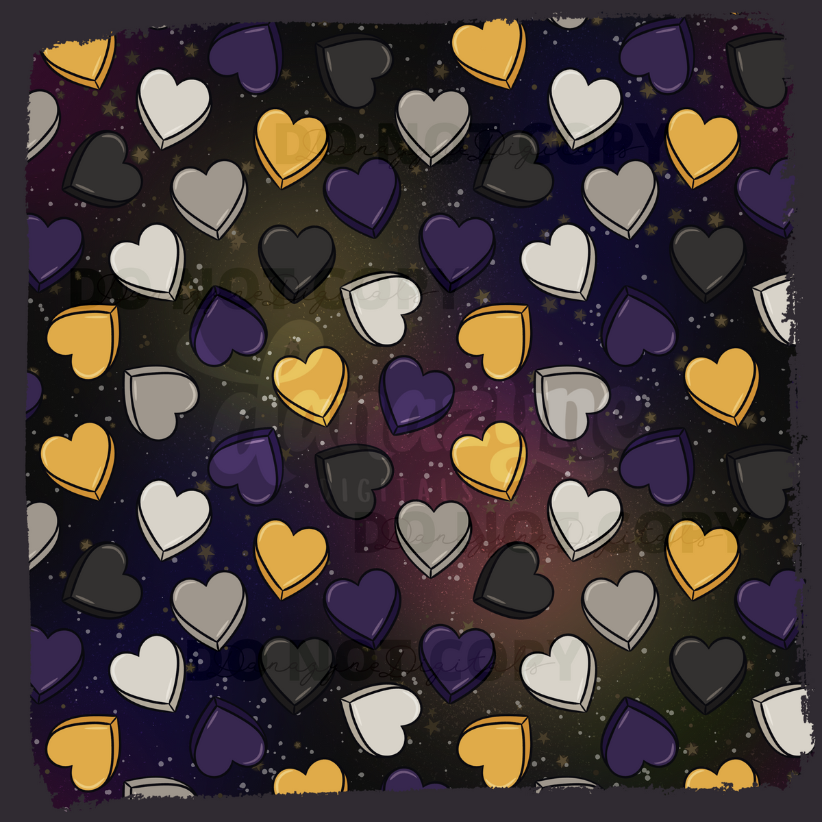 COORD - Shadow Hearts - Mini Hearts Seamless File – Danazyne